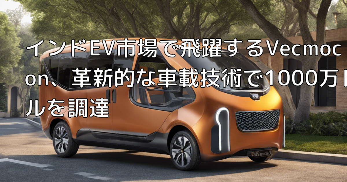 インドEV市場で飛躍するVecmocon、革新的な車載技術で1000万ドルを調達 | ホップインディア